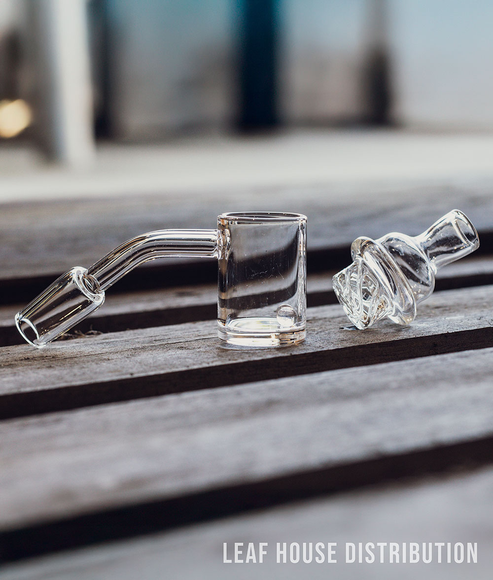 Cyclone Riptide Style Carb Cap & Bucket Set – 45° Bend – 14mm – Leaf ...